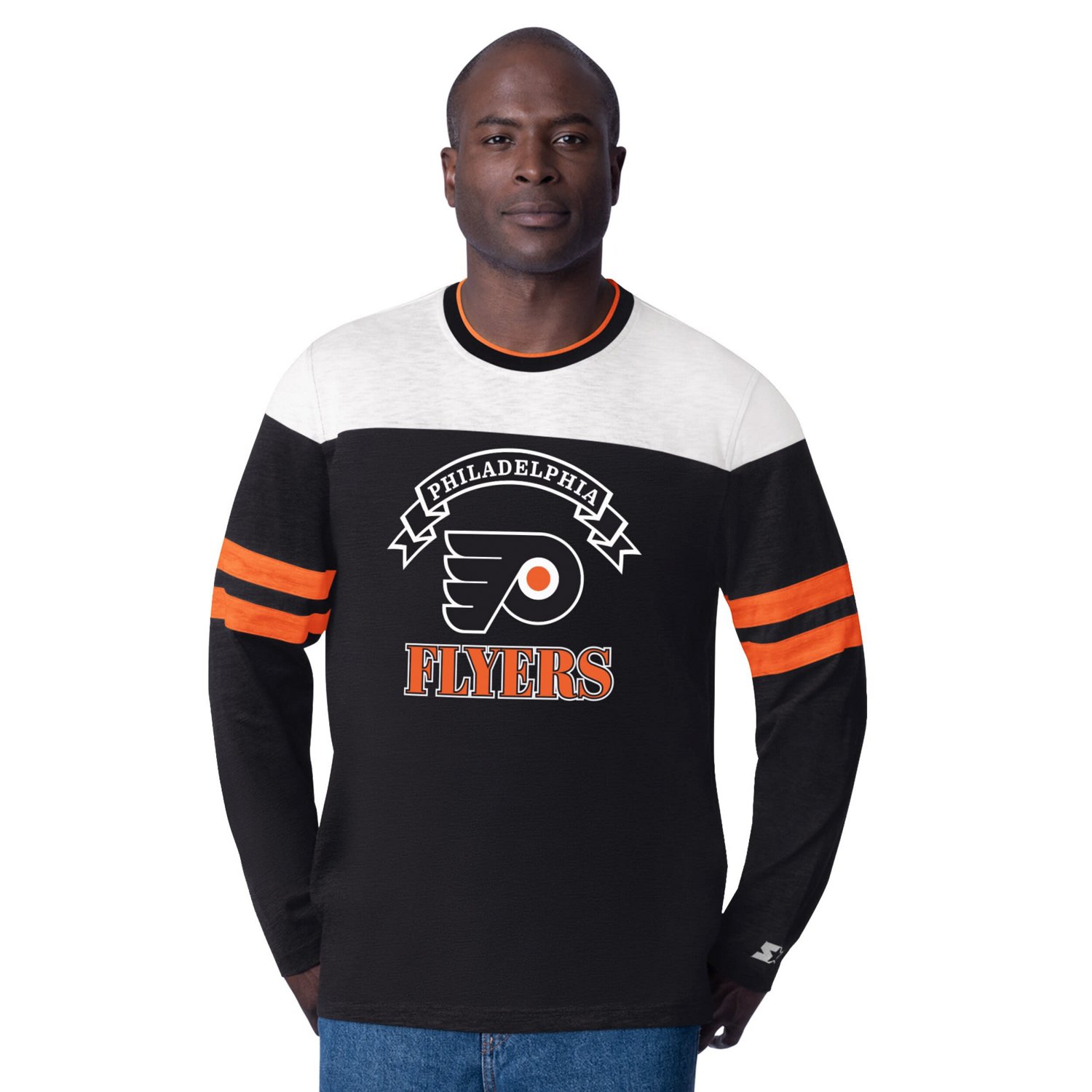 Starter Philadelphia Flyers Blitz Durene Long Sleeve T-Shirt | Academy