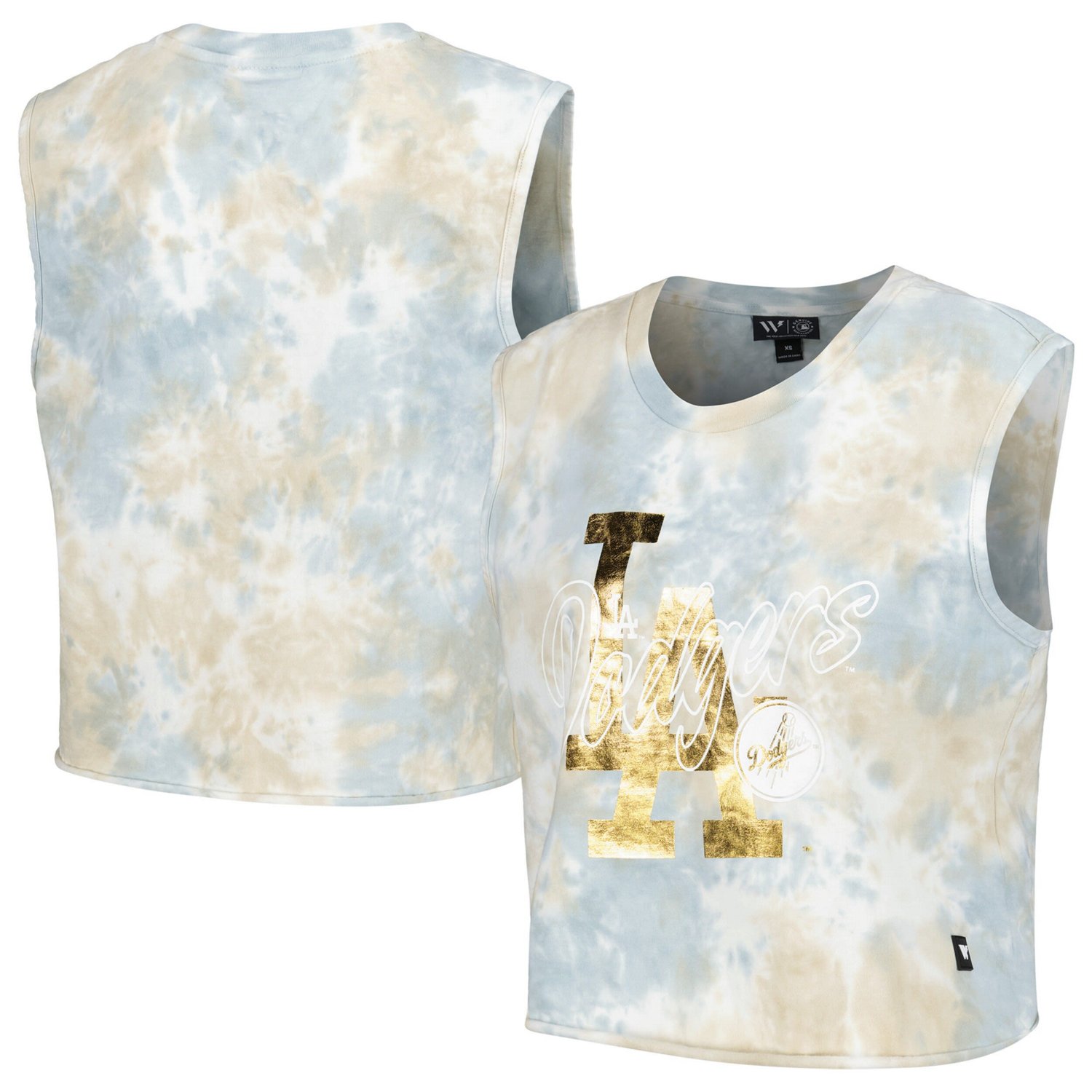 The Wild Collective Los Angeles Dodgers Washed Muscle Tank Top | Academy