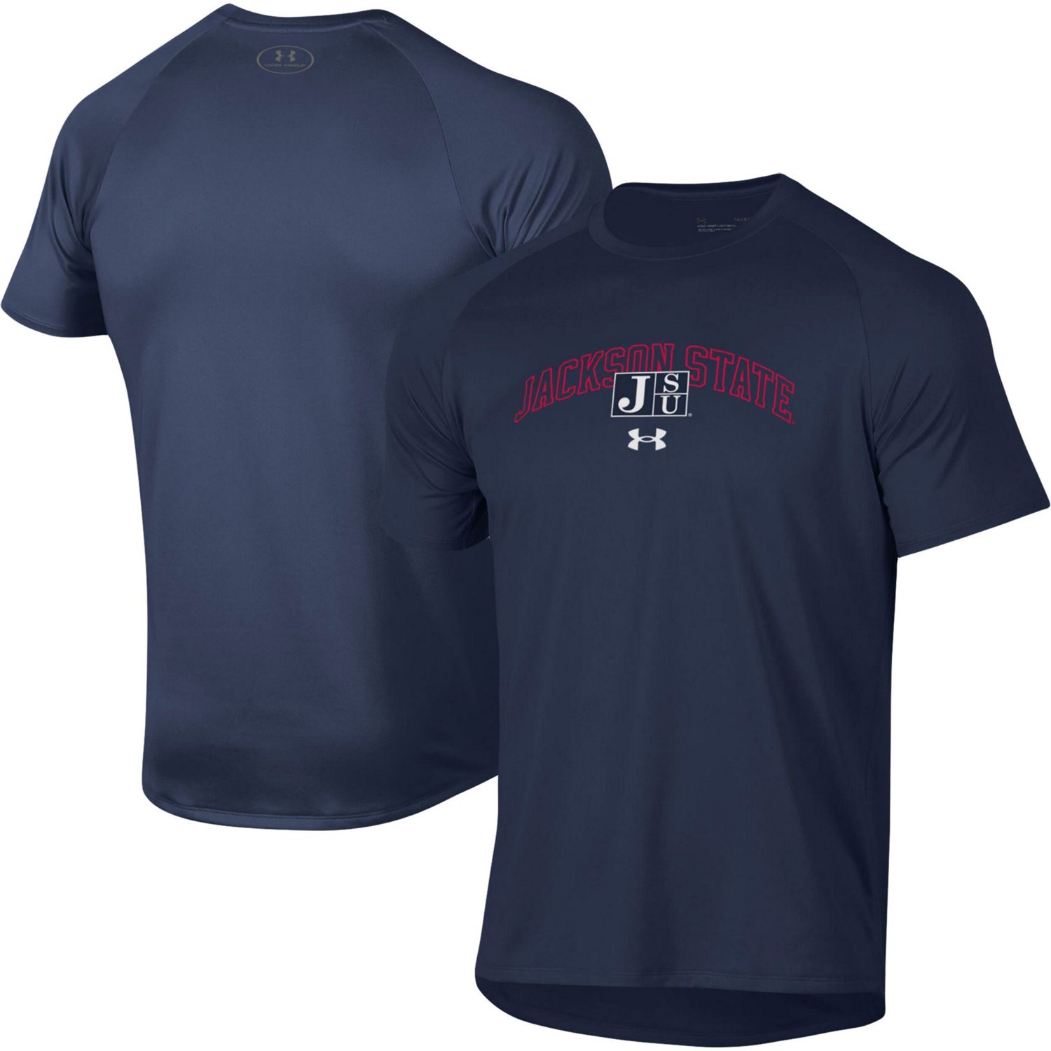 Under Armour Jackson State Tigers 2023 Sideline Performance Raglan T ...