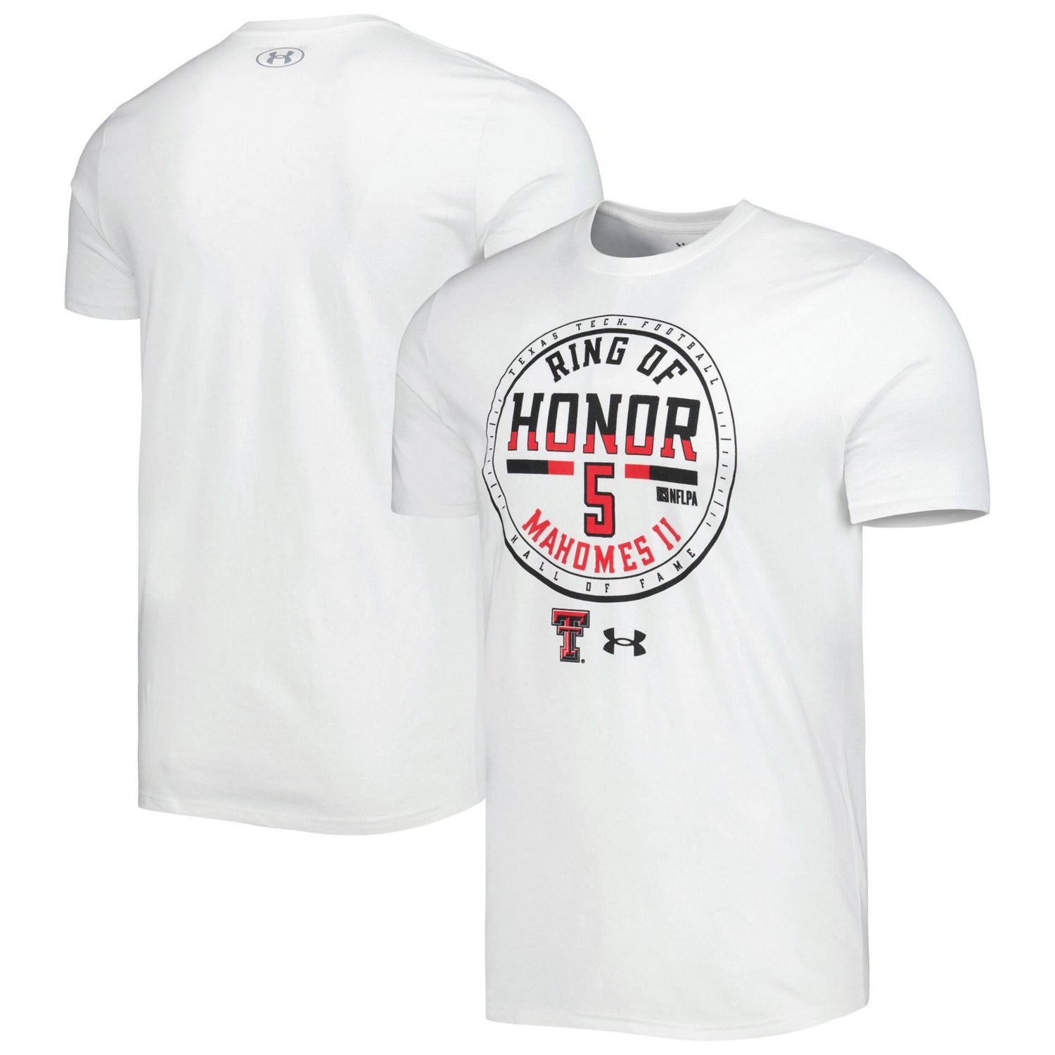 Under Armour Patrick Mahomes Texas Tech Red Raiders Ring of Honor T ...