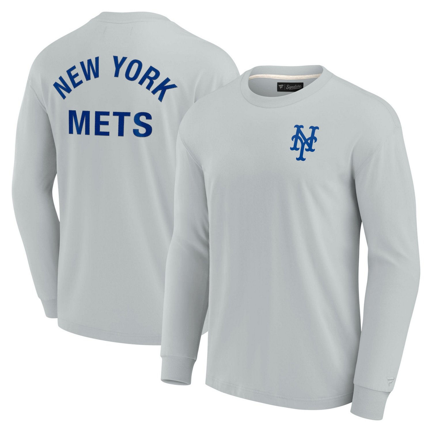 Unisex Fanatics New York Mets Elements Super Soft Long Sleeve T-Shirt ...