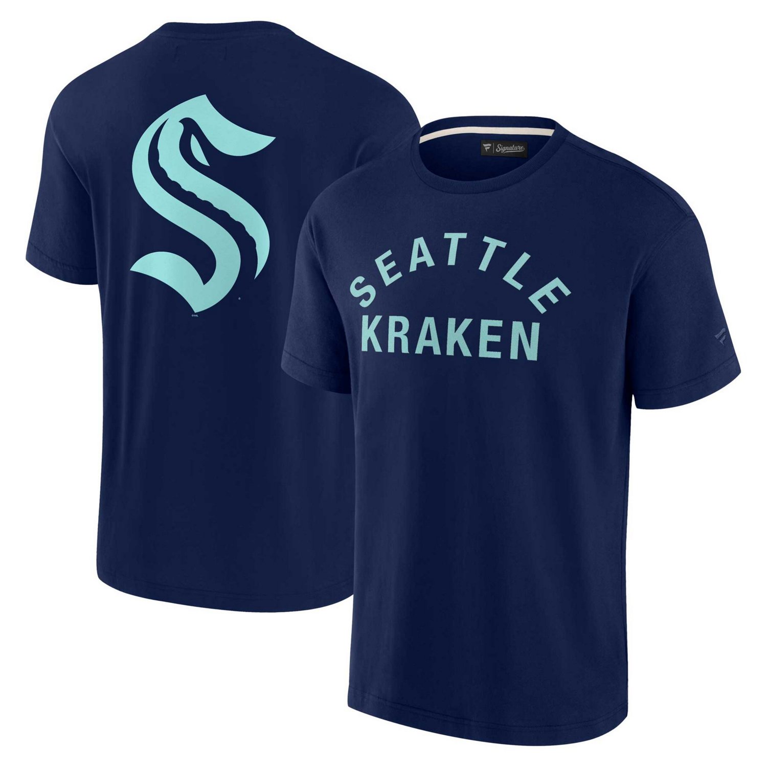 Unisex Fanatics Signature Deep Sea Seattle Kraken Super Soft Short ...