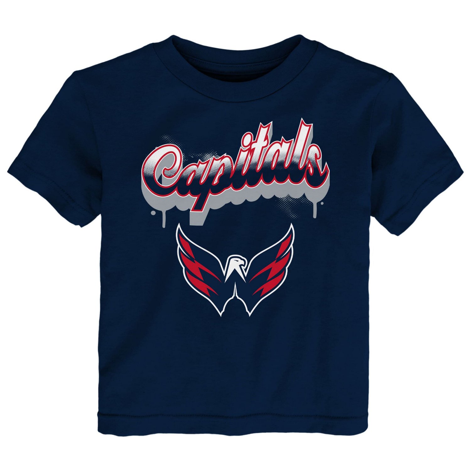 Washington Capitals Bubbly Script T-Shirt | Academy