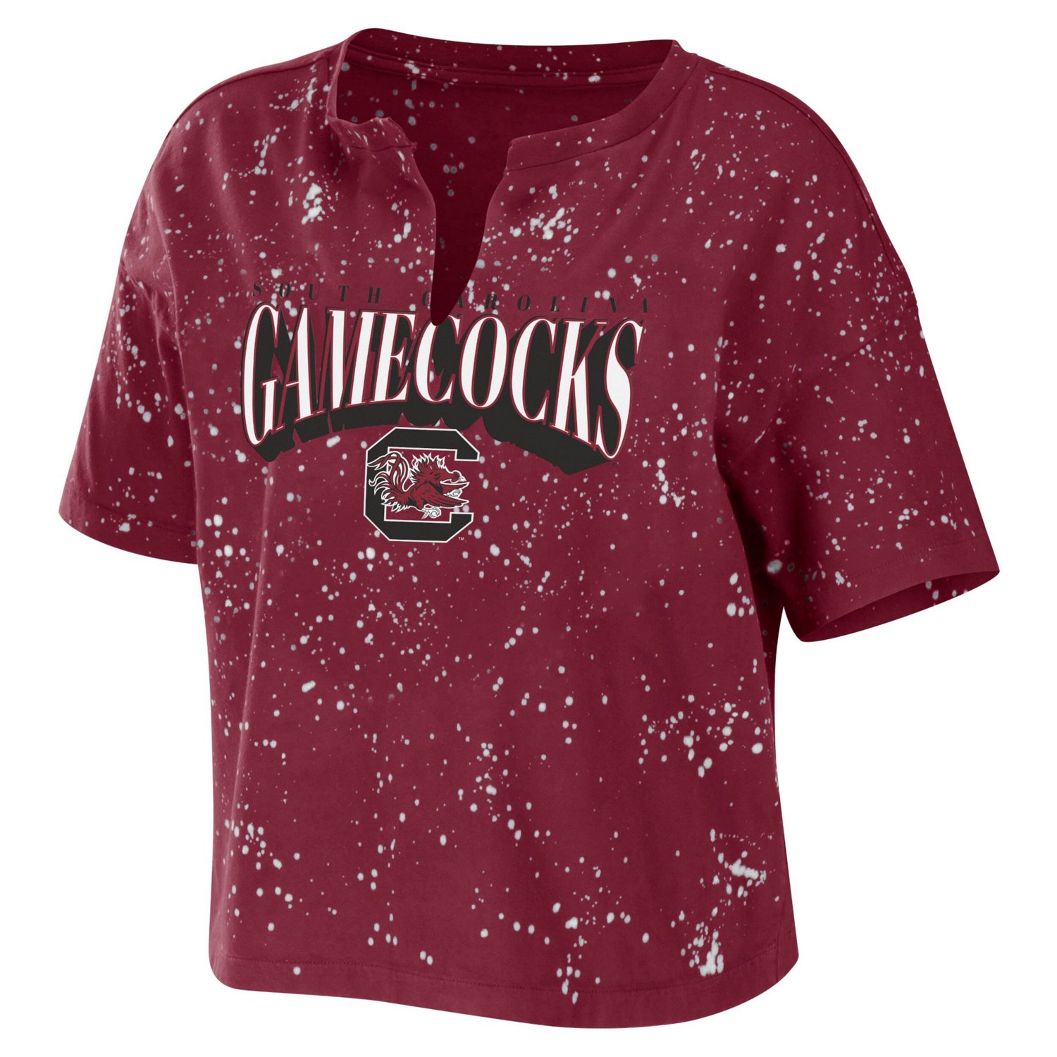 WEAR by Erin Andrews South Carolina Gamecocks Bleach Wash Splatter ...