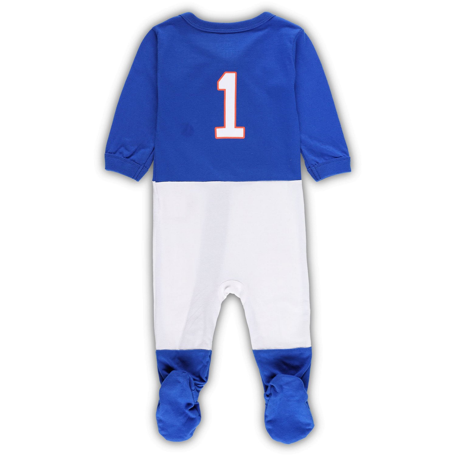 Wes Willy Florida Gators 1 Football Uniform Full-Zip Footed Jumper ...