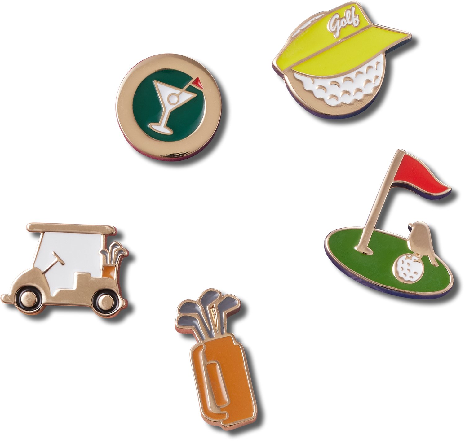 Crocs 19th Hole Jibbitz 5-Pack | Academy