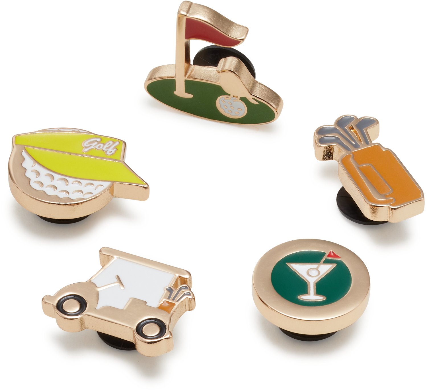 Crocs 19th Hole Jibbitz 5-Pack | Academy