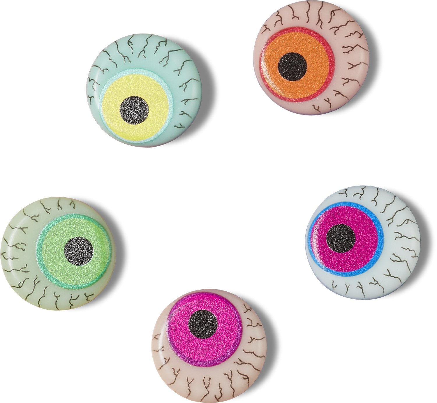 Crocs Crazy Eyes Jibbitz 5-Pack | Free Shipping at Academy