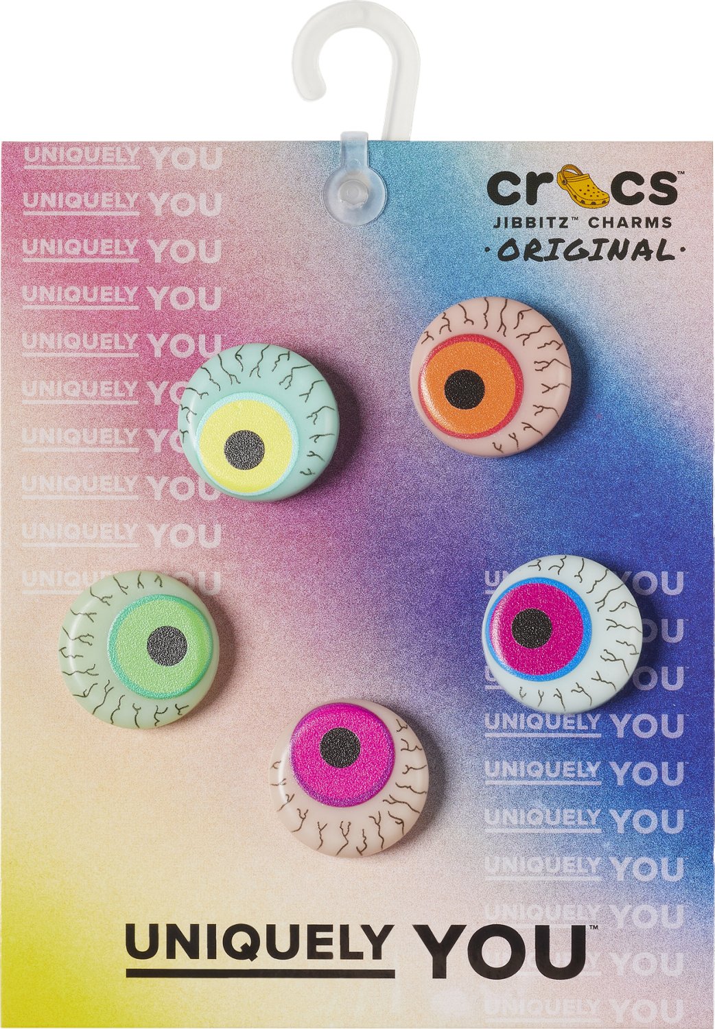 Crocs Crazy Eyes Jibbitz 5-Pack | Free Shipping at Academy