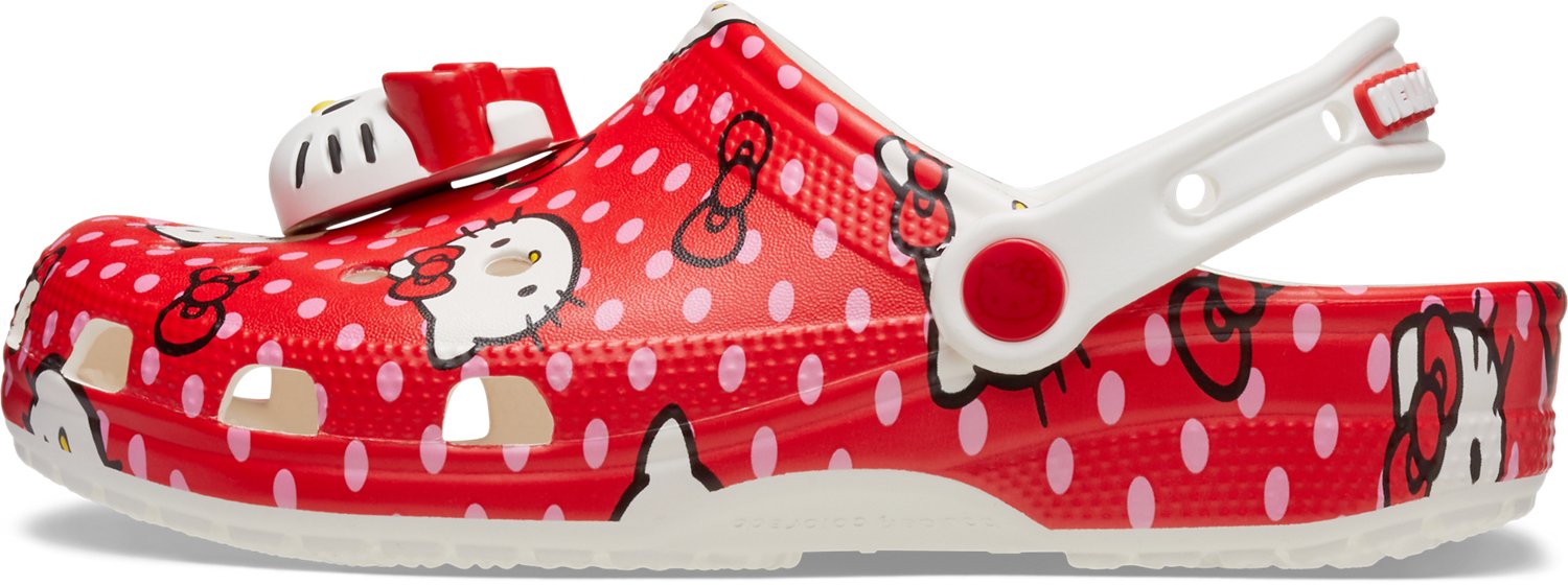 Crocs Adult Classic Hello Kitty Red Clog | Academy