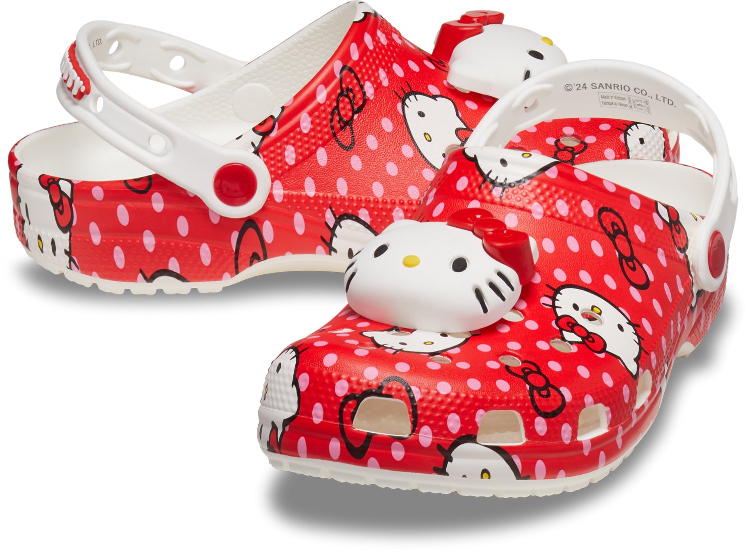 Crocs Adult Classic Hello Kitty Red Clog | Academy