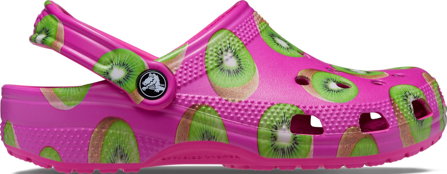 Crocs Adults' Classic Hyper Real Kiwi Clogs | Academy