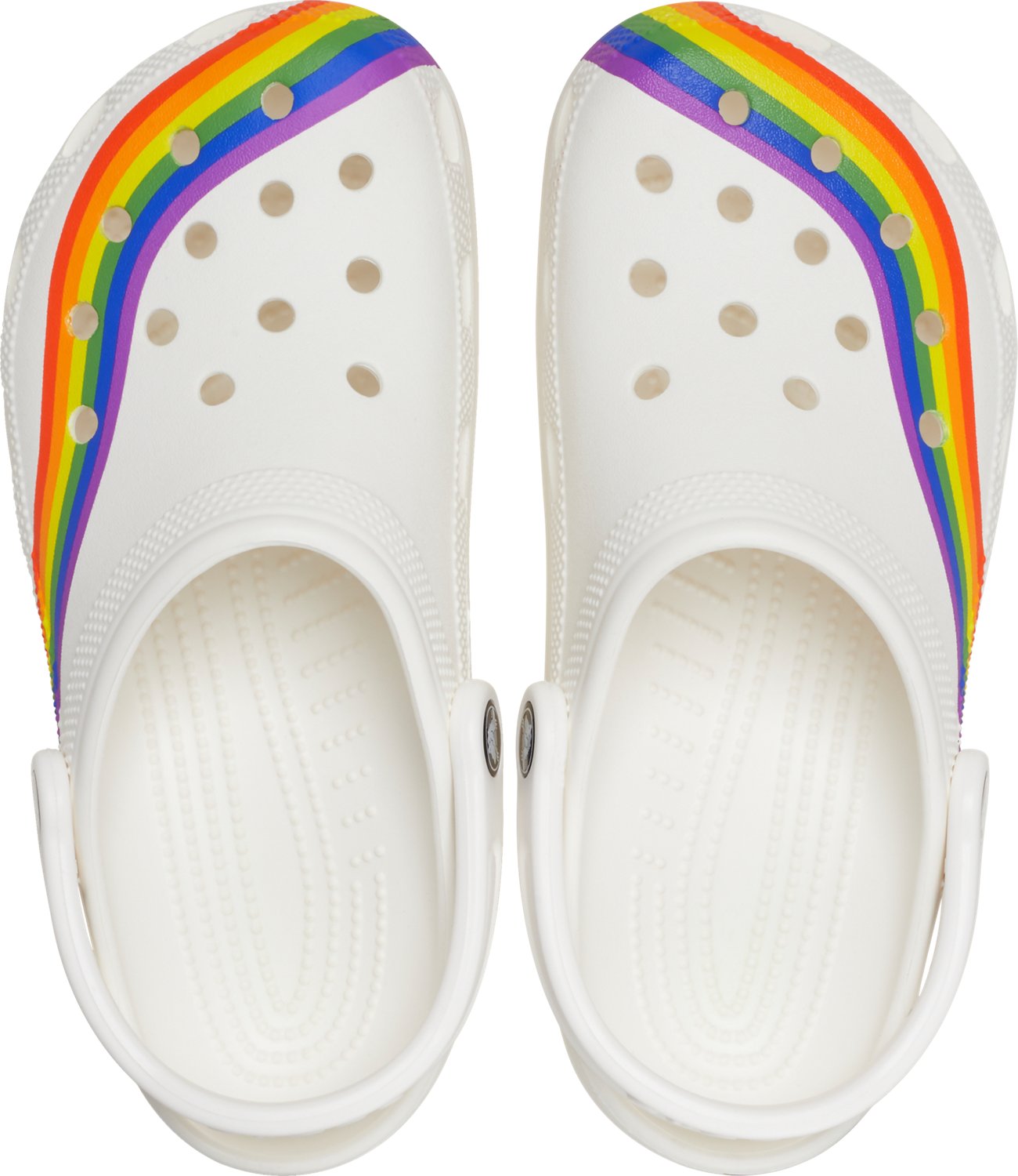 Crocs Adults' Classic Rainbow Clogs | Free Shipping at Academy