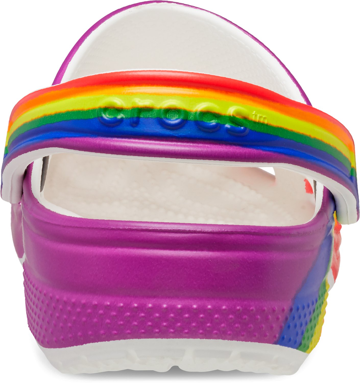 Crocs Adults' Classic Rainbow Dye Clogs | Academy