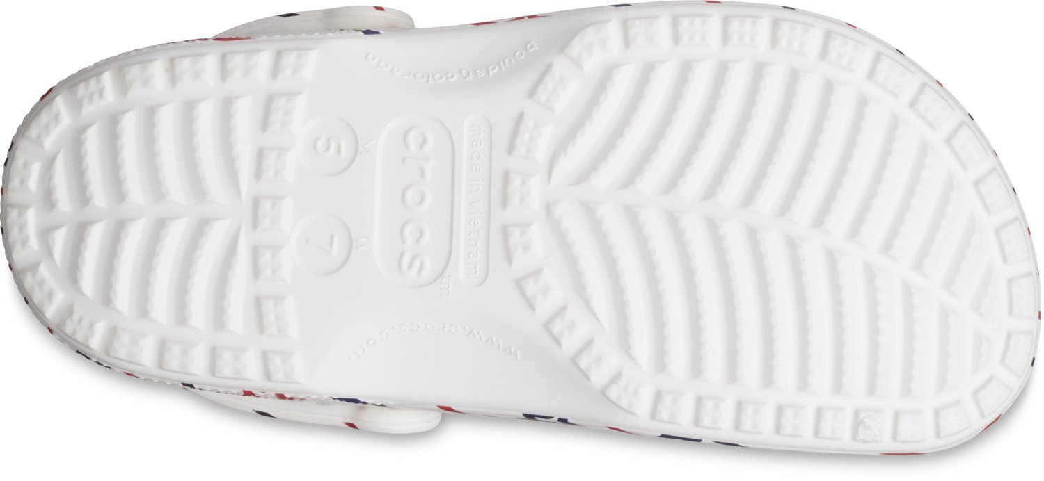 Crocs Adults' Classic Stars and Stripes Clogs | Academy