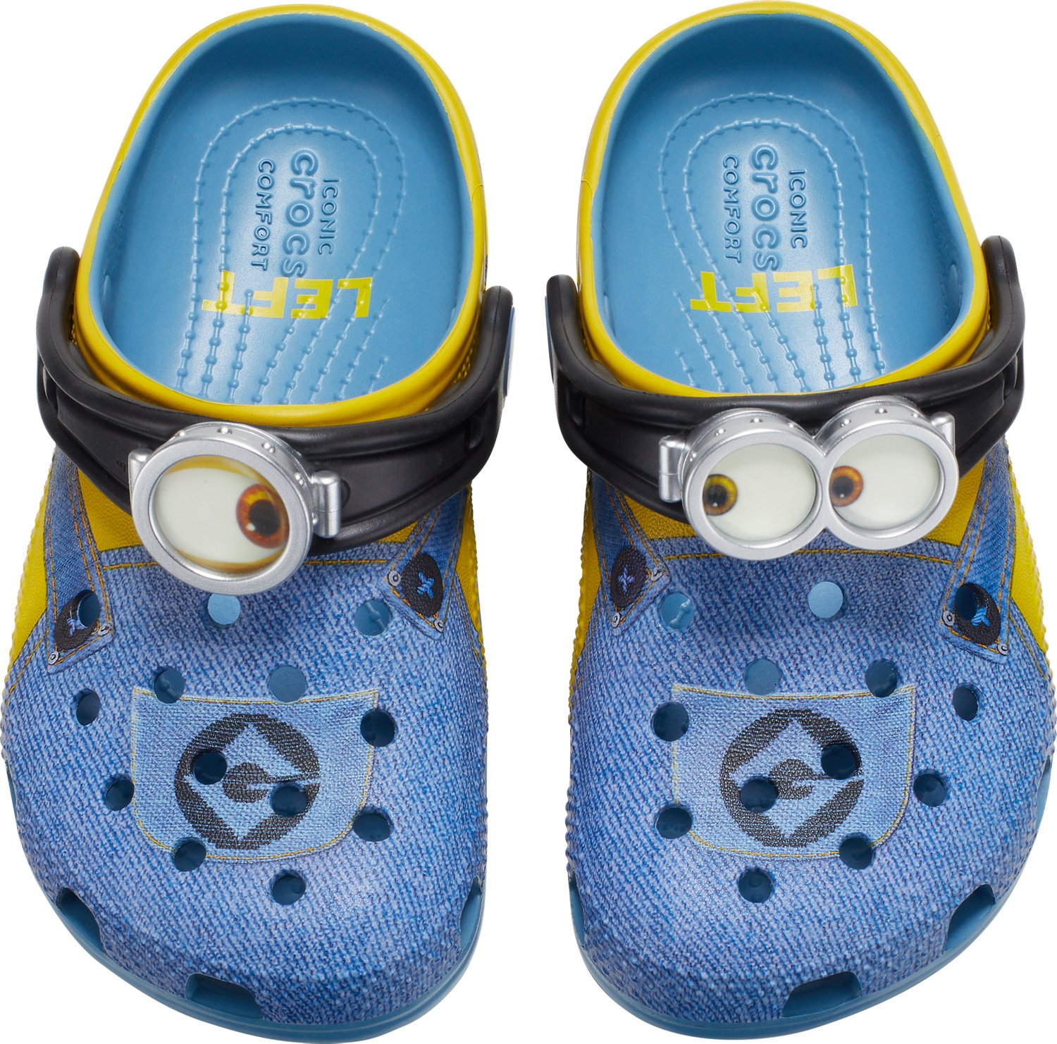 Crocs Kids' Classic Despicable Me Minion TD Clogs | Academy