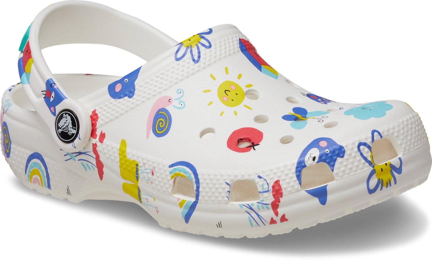 Crocs Kids' Classic Doodle Clogs | Free Shipping at Academy