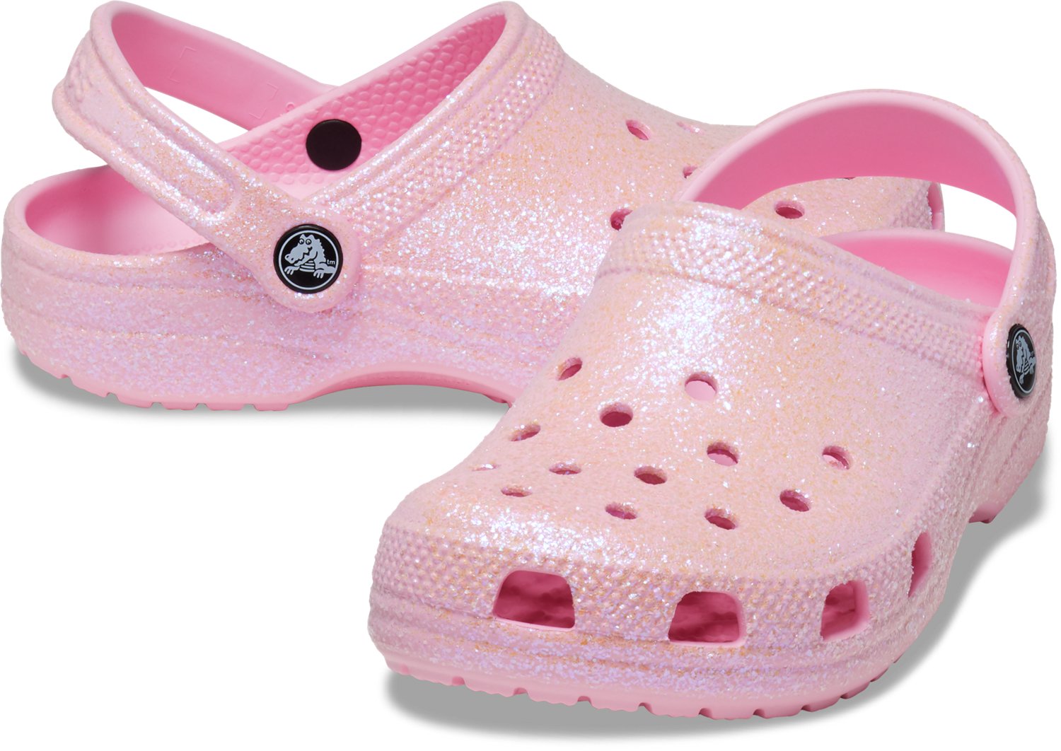Crocs Kids' Classic Glitter III Clogs | Free Shipping at Academy