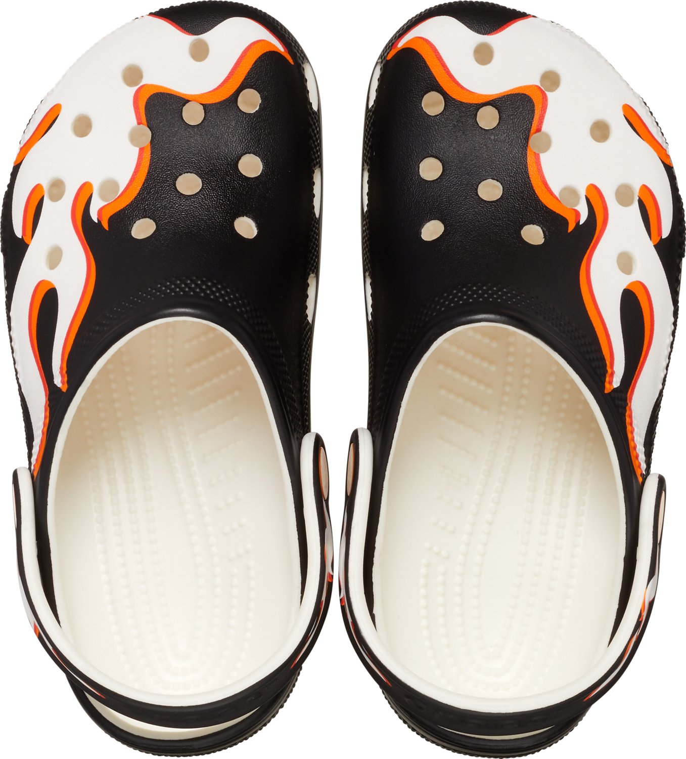 Crocs Kids' Classic Graphic Glow Flame Clogs | Academy