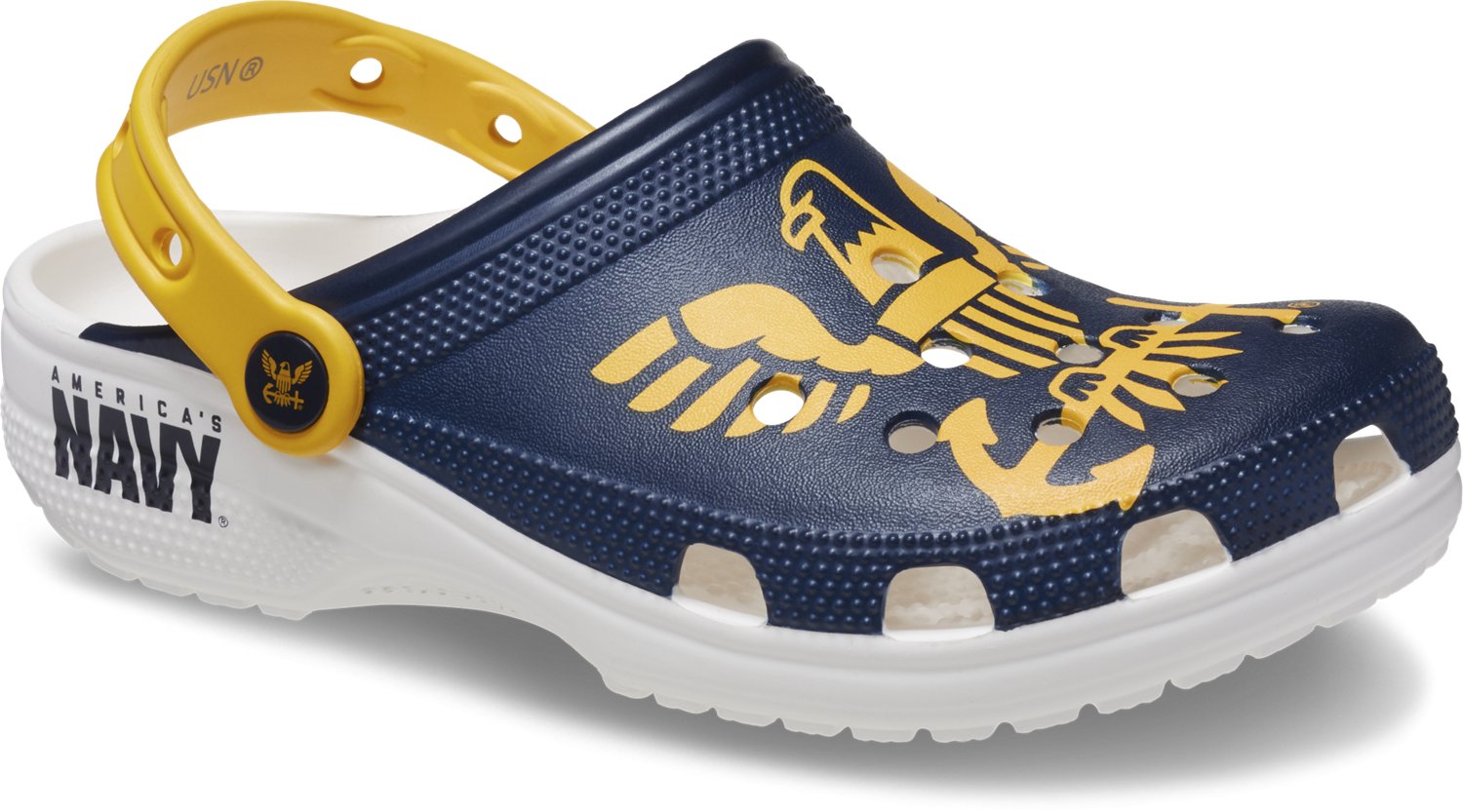 Crocs Adults' Classic US Navy Clogs | Free Shipping at Academy