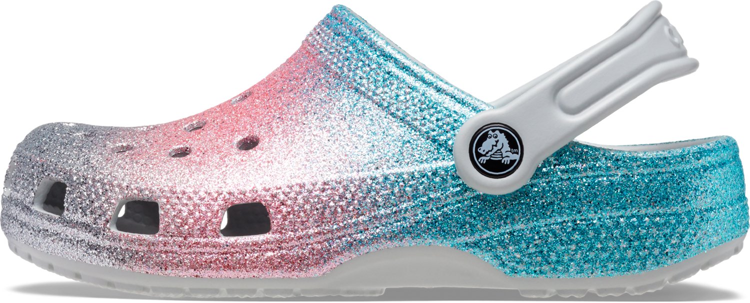 Crocs Toddler Girls' Classic Glitter Clogs | Academy