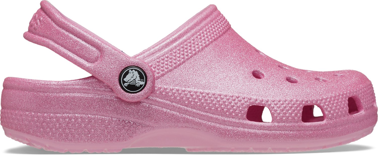 Crocs Toddler Girls' Classic Glitter Clogs | Academy