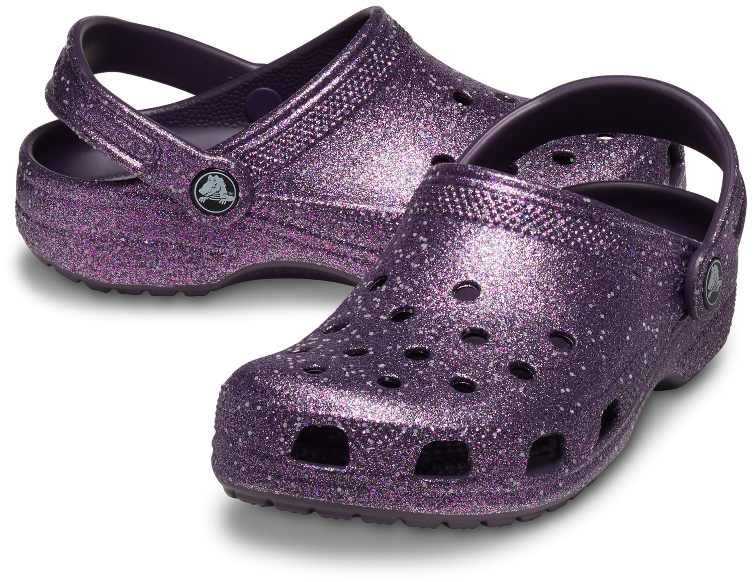 Crocs Toddlers' Classic Glitter Clogs | Free Shipping at Academy