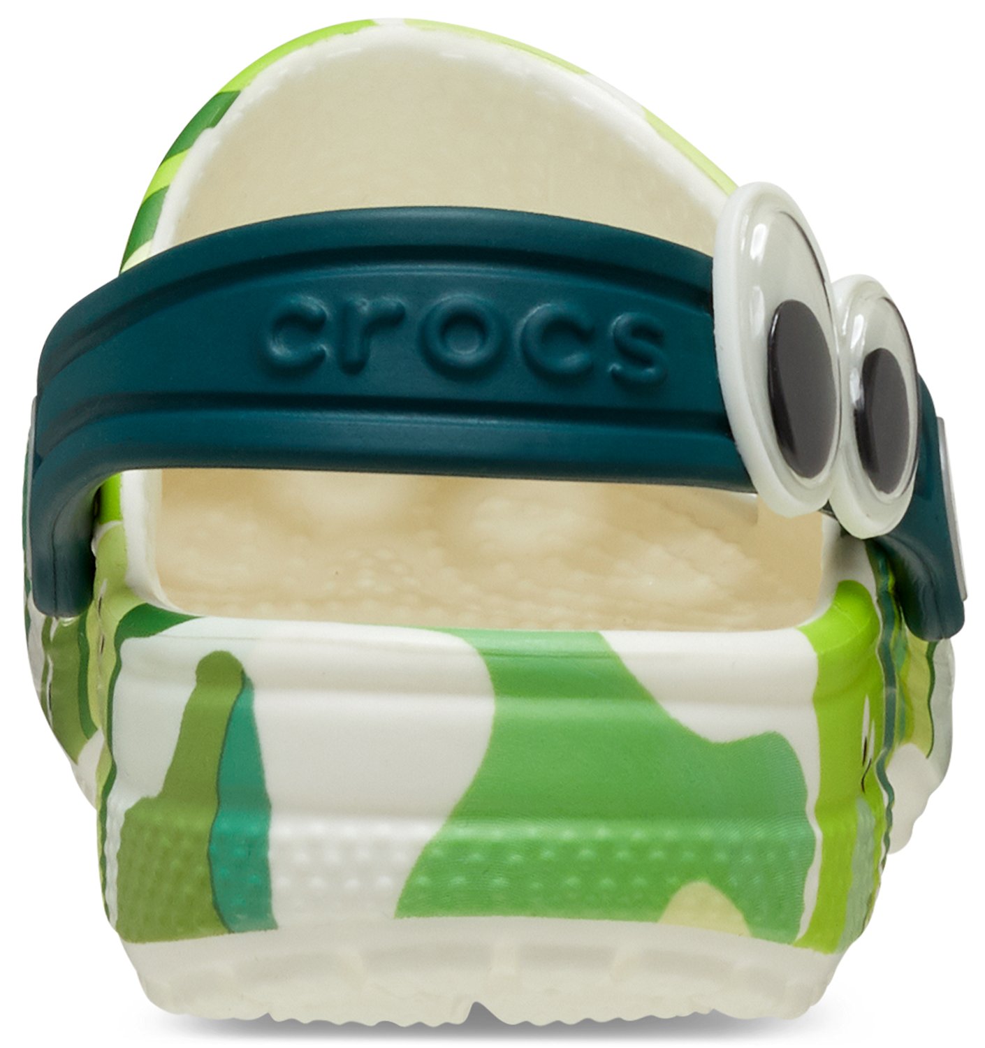 Crocs Toddlers' Classic Glow Slime Monster Clogs | Academy