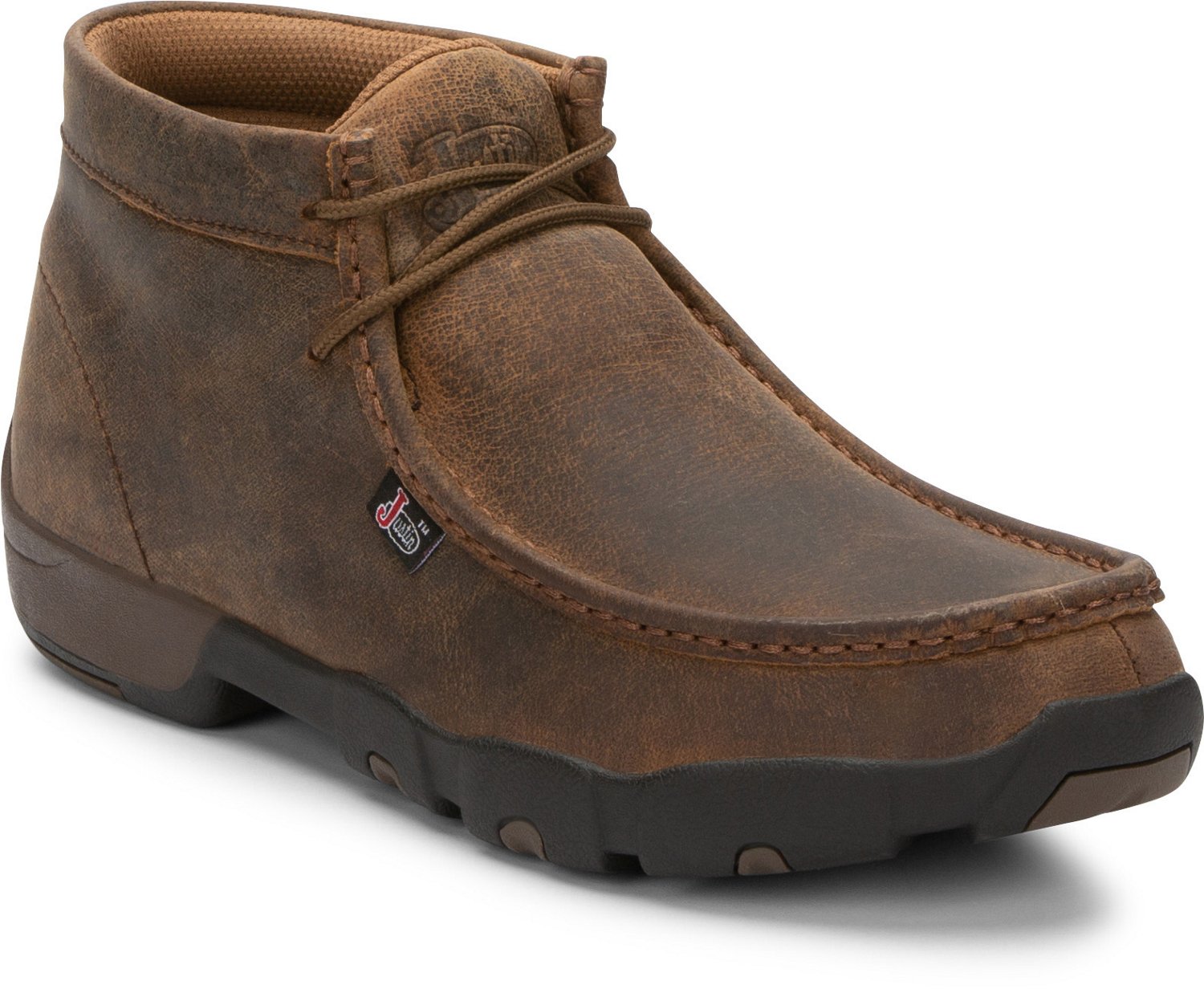 Justin Men's Waxy Driver Moc Casual Shoes | Academy