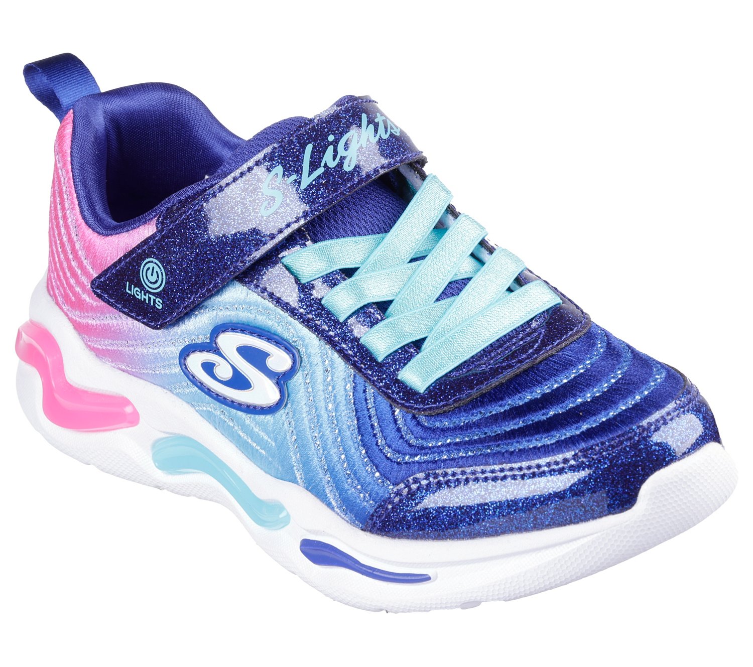 SKECHERS Kids' Preschool Wavy Beams PS Shoes | Academy
