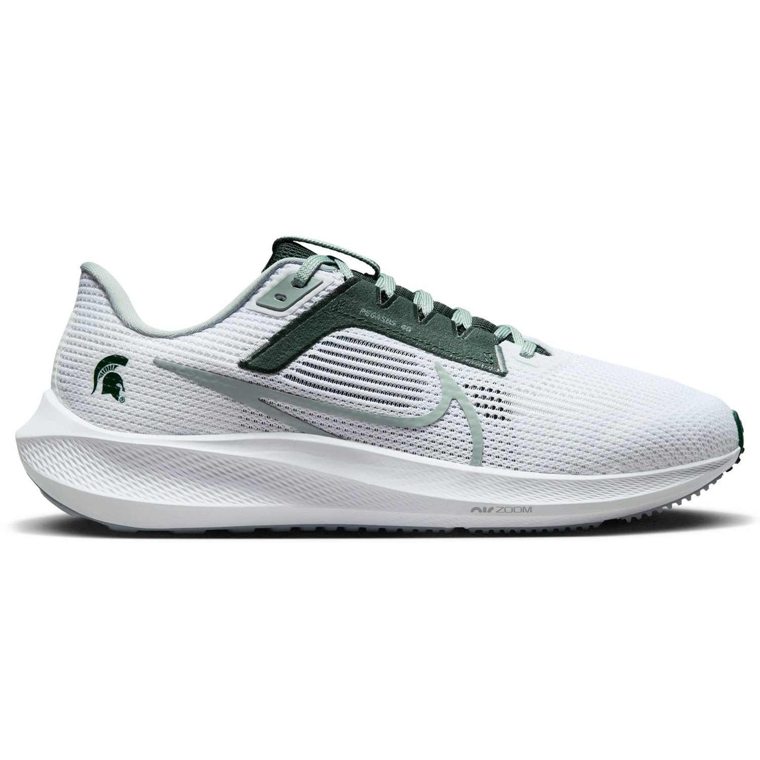 Unisex Nike Michigan State Spartans Zoom Pegasus 40 Running Shoe | Academy