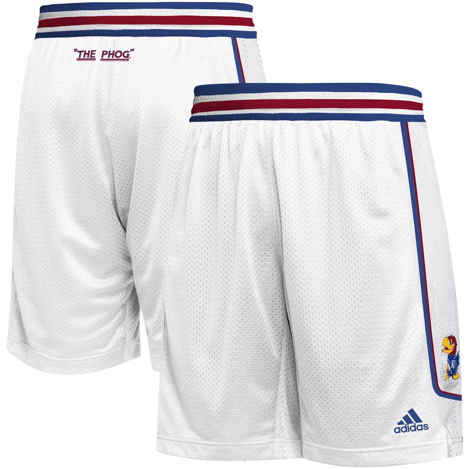 adidas Kansas Jayhawks Swingman Replica Basketball Shorts | Academy