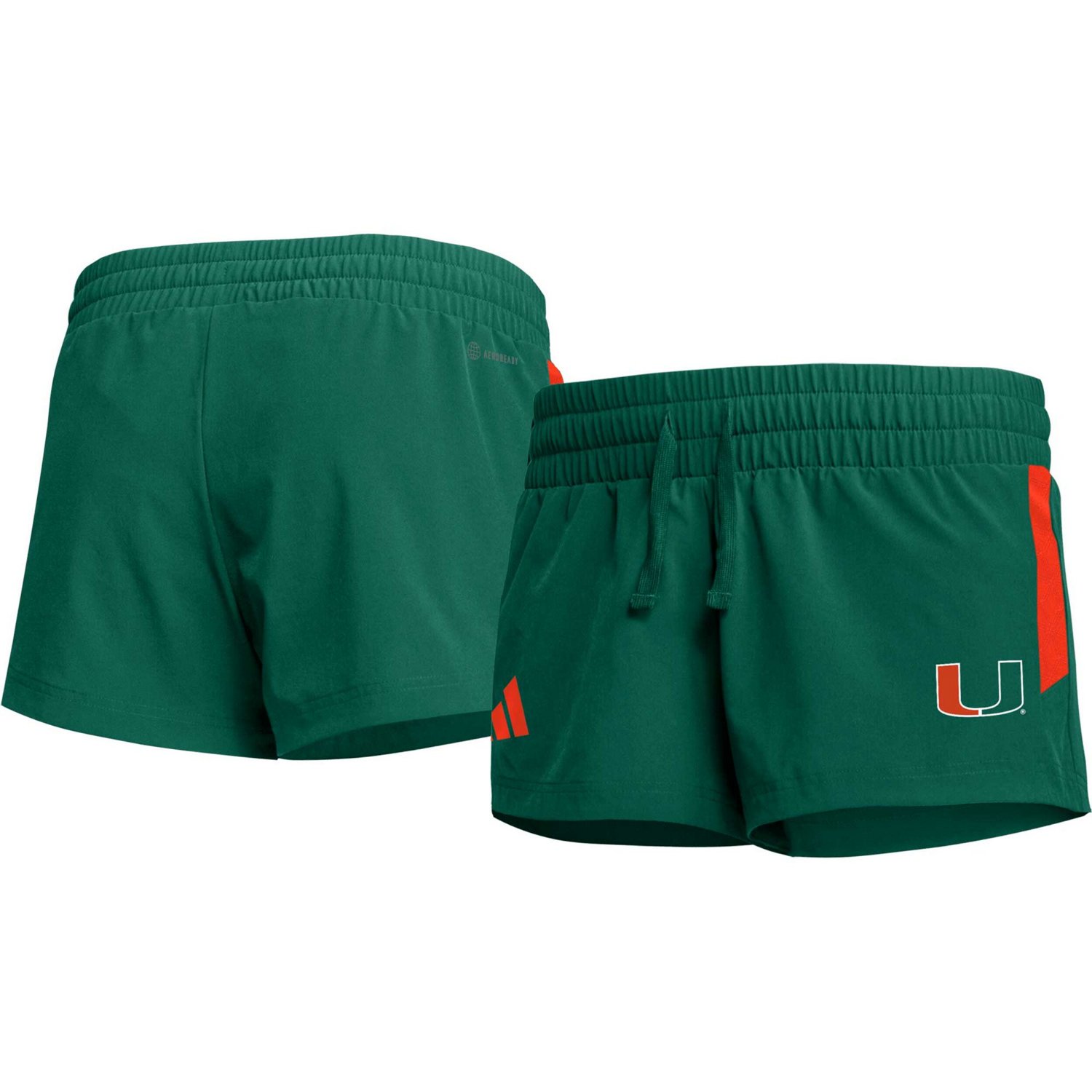 adidas Miami Hurricanes 2023 Sideline Performance Shorts | Academy