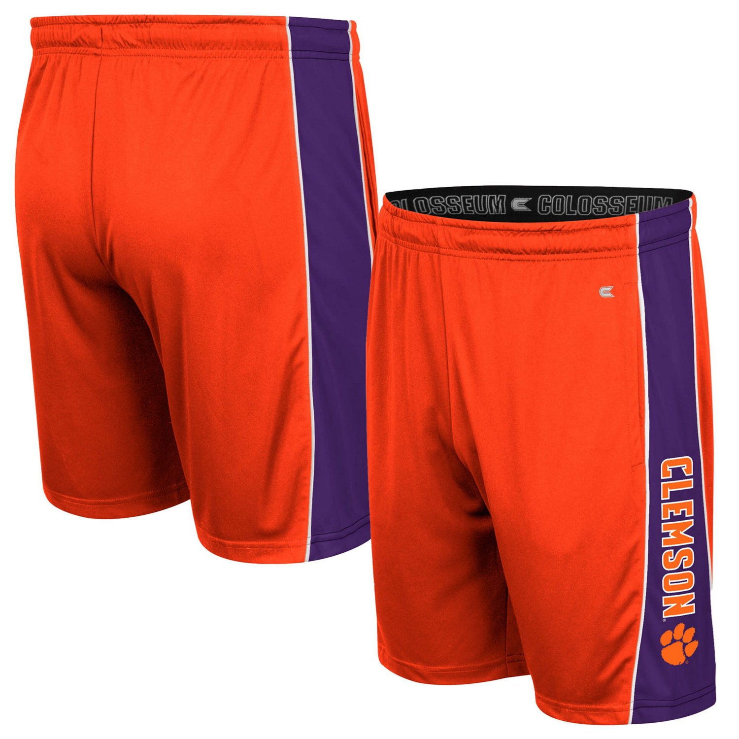 Colosseum Clemson Tigers Panel Shorts | Free Shipping at Academy