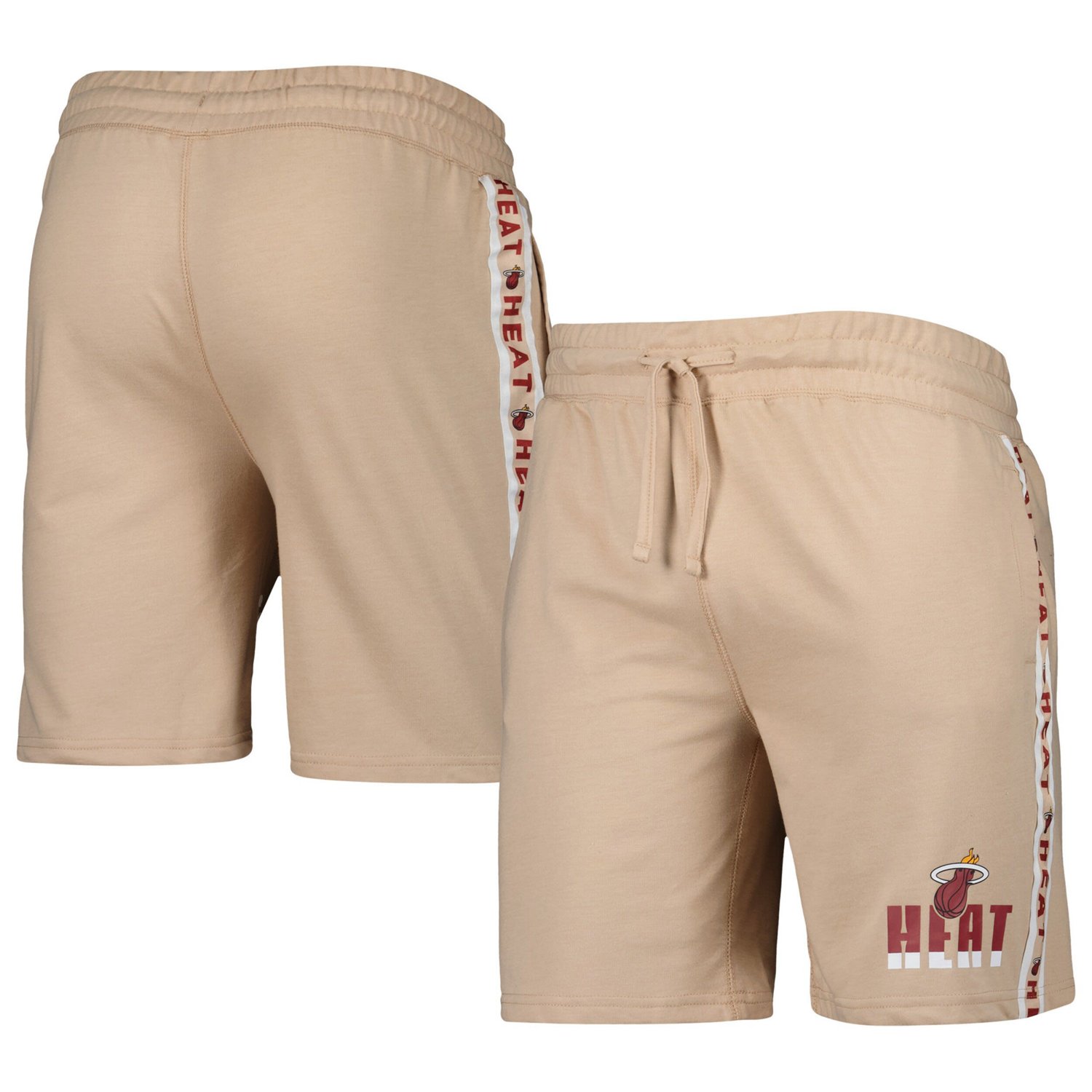 Concepts Sport Miami Heat Team Stripe Shorts | Academy