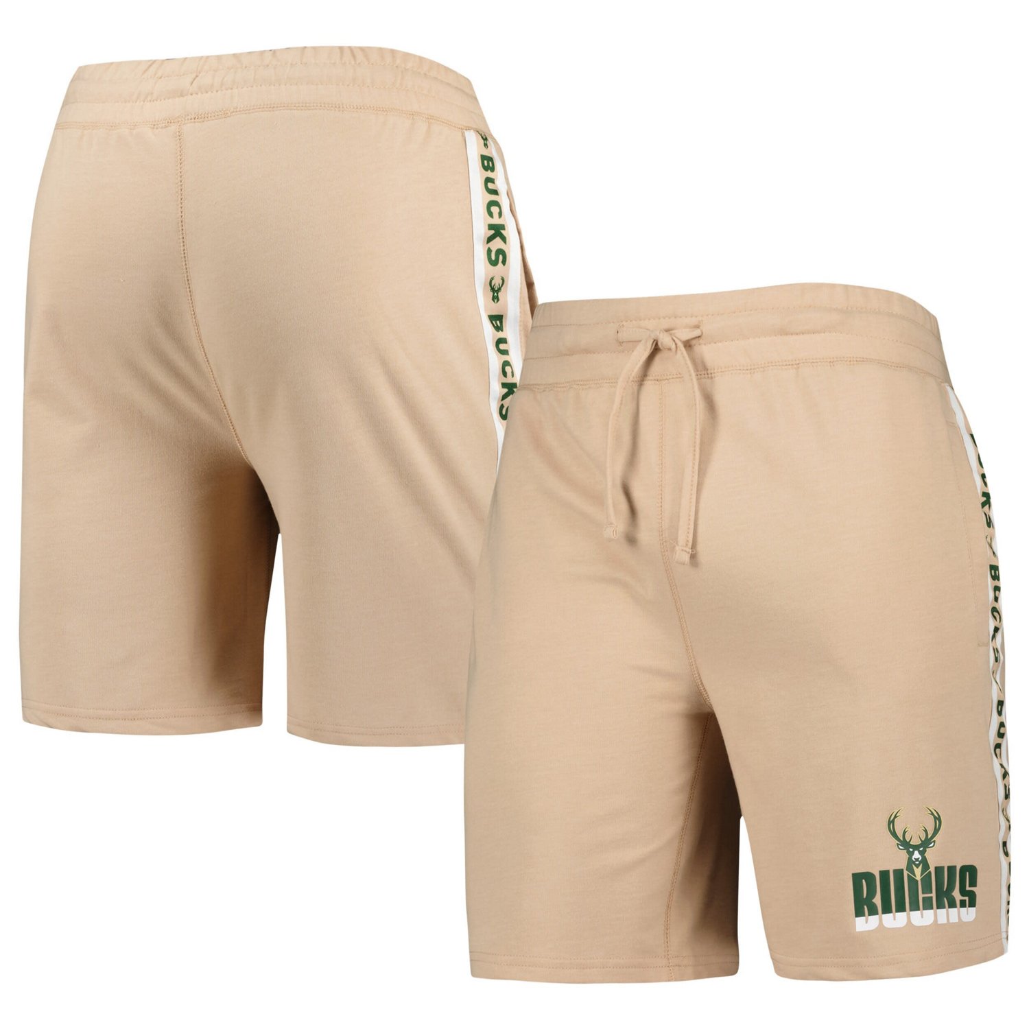 Concepts Sport Milwaukee Bucks Team Stripe Shorts | Academy