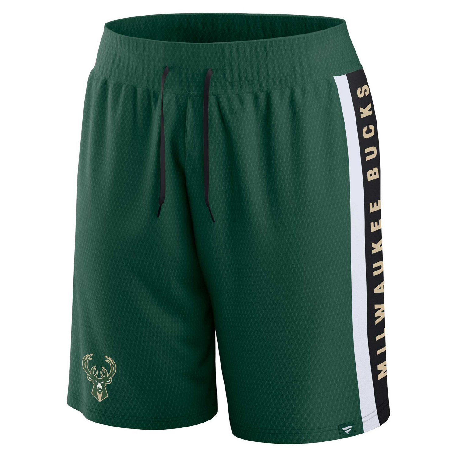 Fanatics Branded Hunter Milwaukee Bucks Referee Iconic Mesh Shorts ...