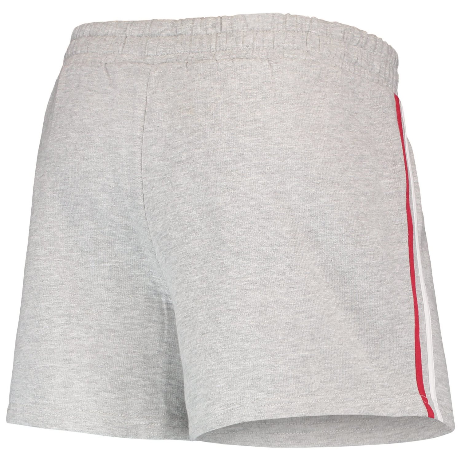 Heathered Gray Oklahoma Sooners Plus Size 2-Stripes Shorts | Academy