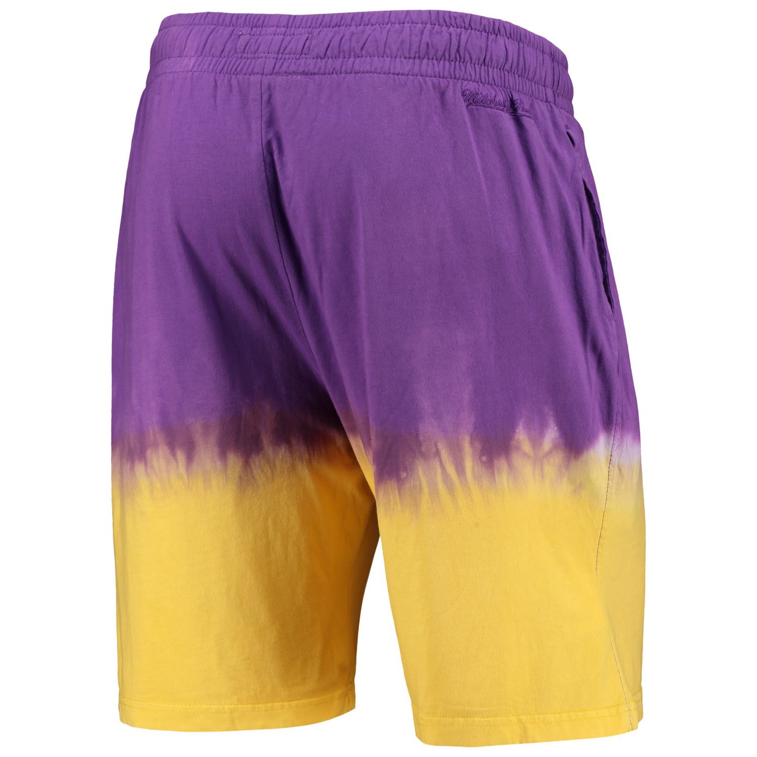Mitchell Ness /Gold LSU Tigers Tie-Dye Shorts | Academy