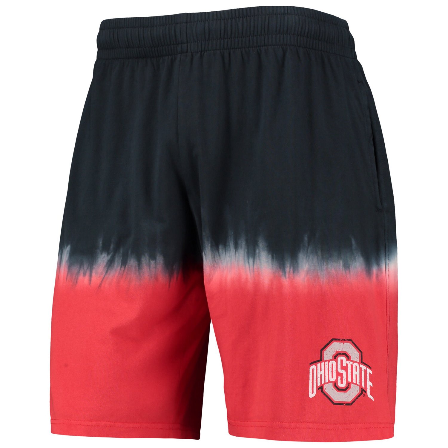 Mitchell Ness /Scarlet Ohio State Buckeyes Tie-Dye Shorts | Academy