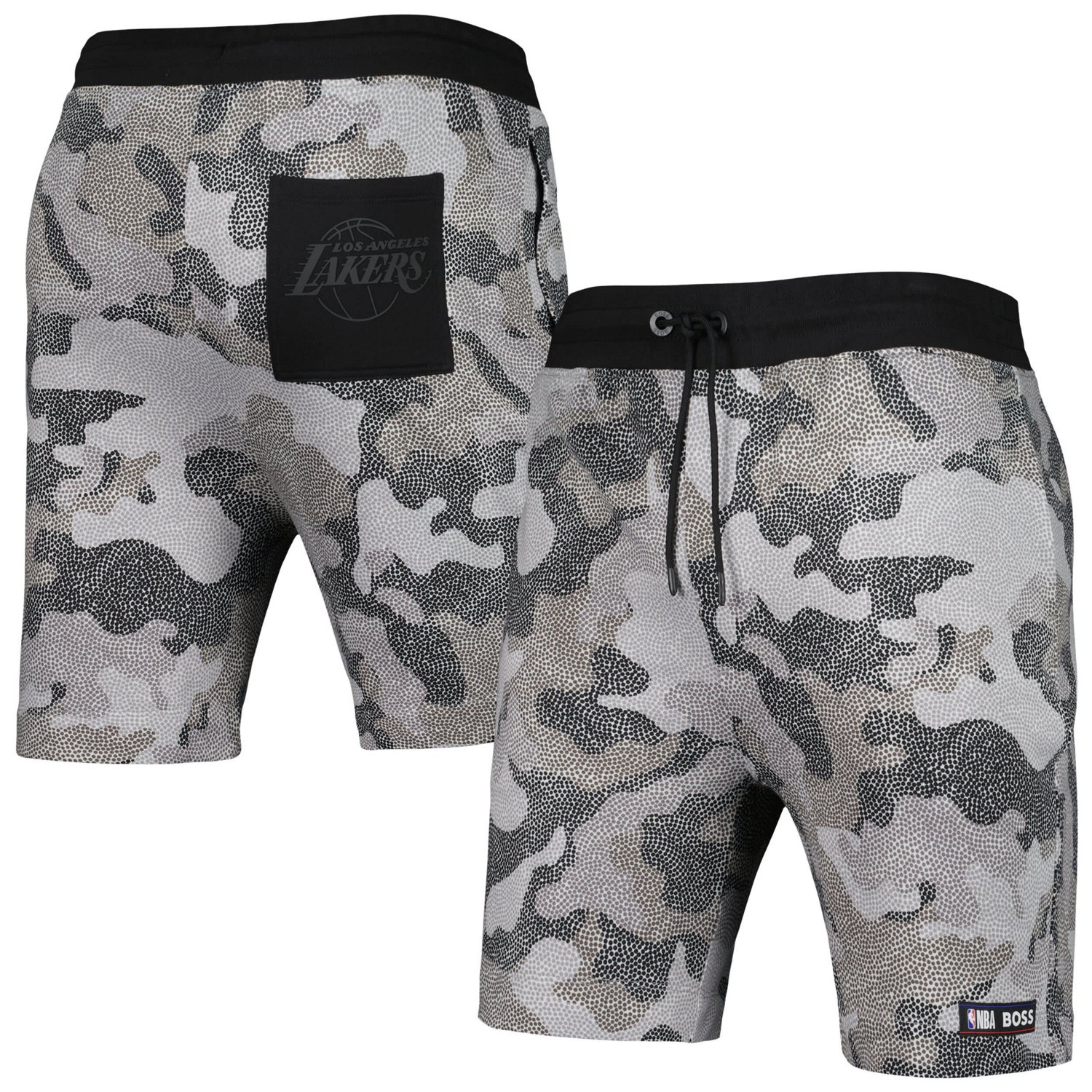 NBA x Hugo Boss Los Angeles Lakers Slam Camo Shorts | Academy