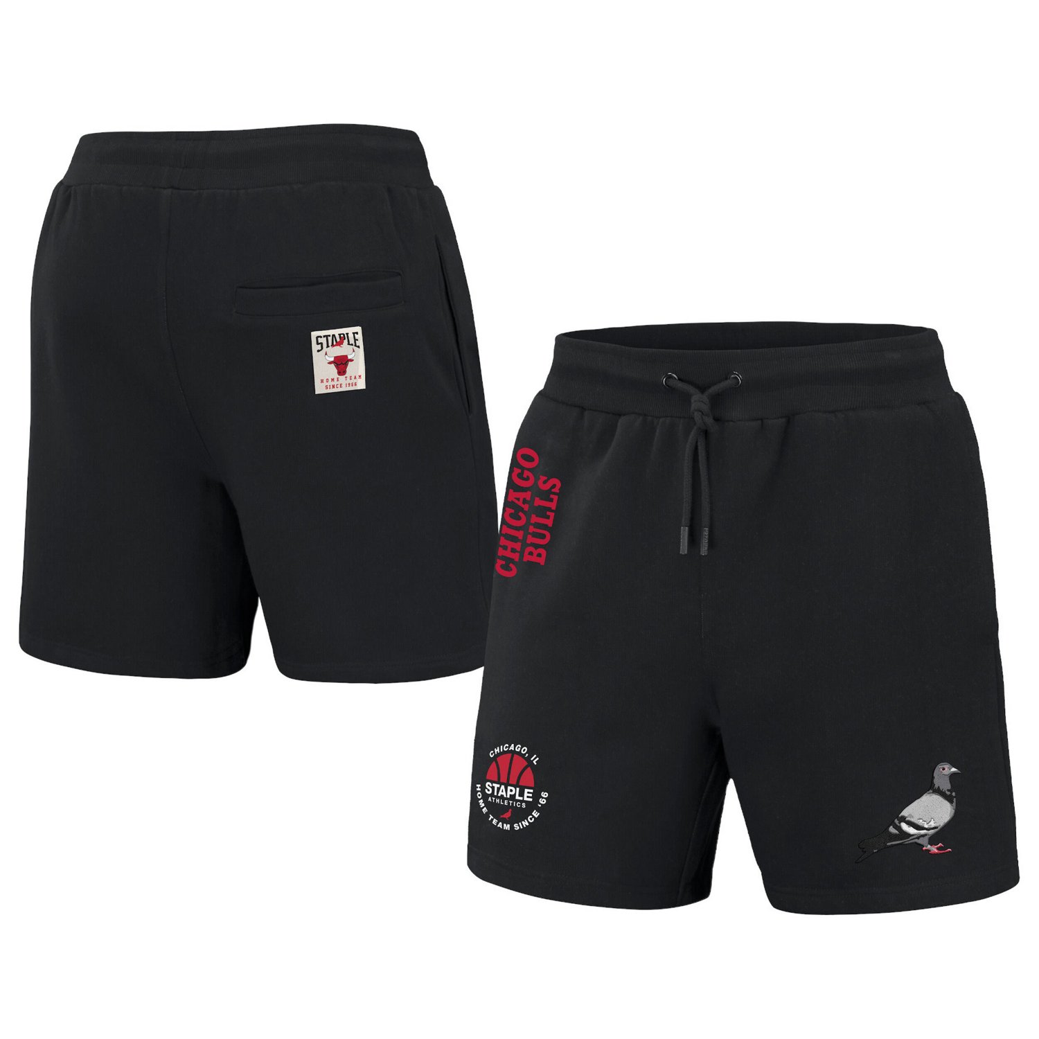NBA x Staple Chicago Bulls Home Team Shorts | Academy