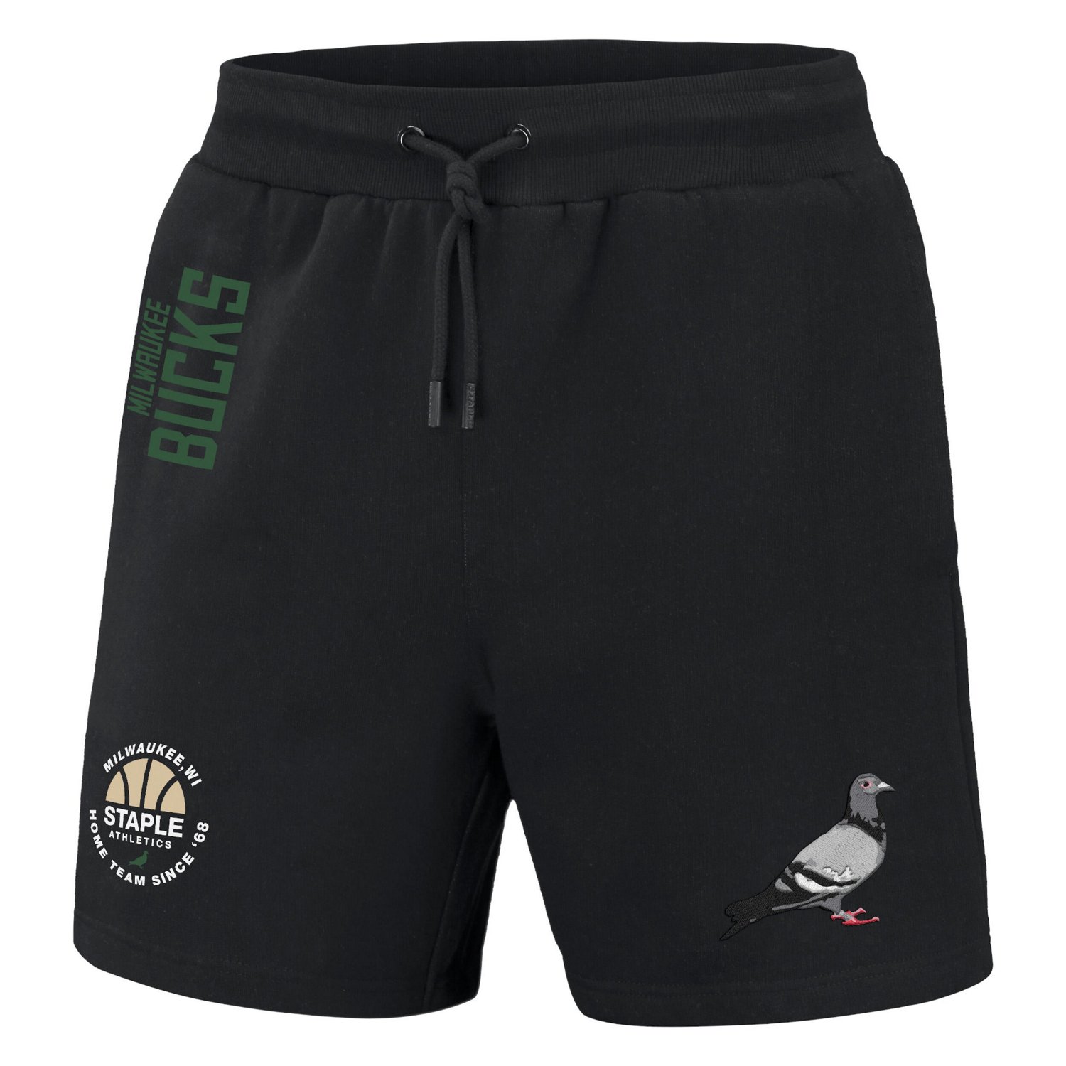 NBA x Staple Milwaukee Bucks Home Team Shorts | Academy