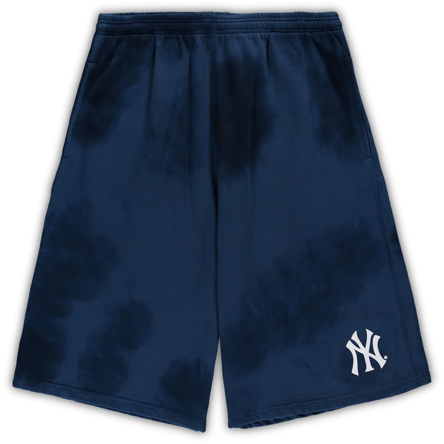 New York Yankees Big Tall Tye Dye Fleece Shorts | Academy
