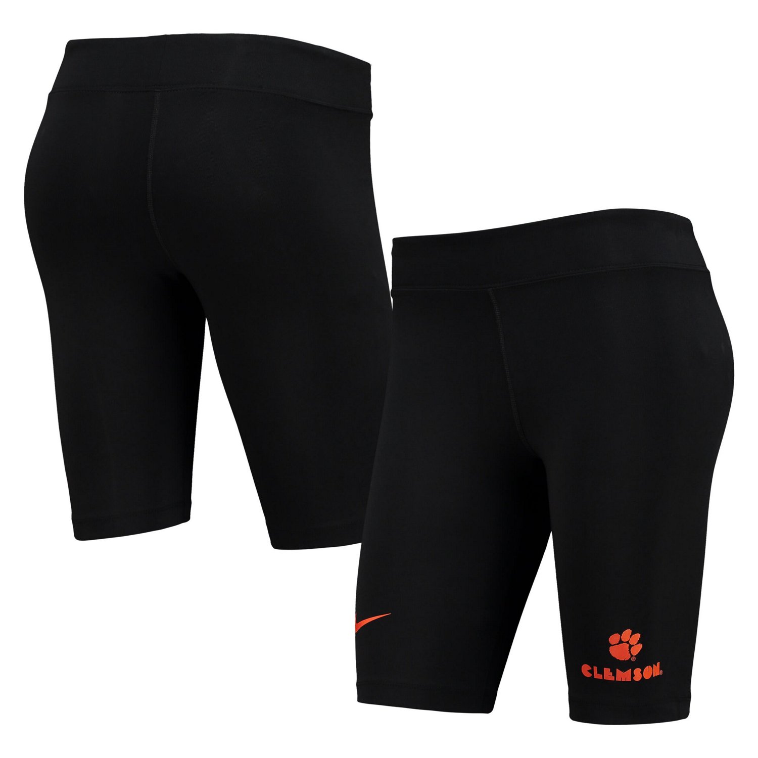 Nike Clemson Tigers Essential Tri-Blend Bike Shorts | Academy