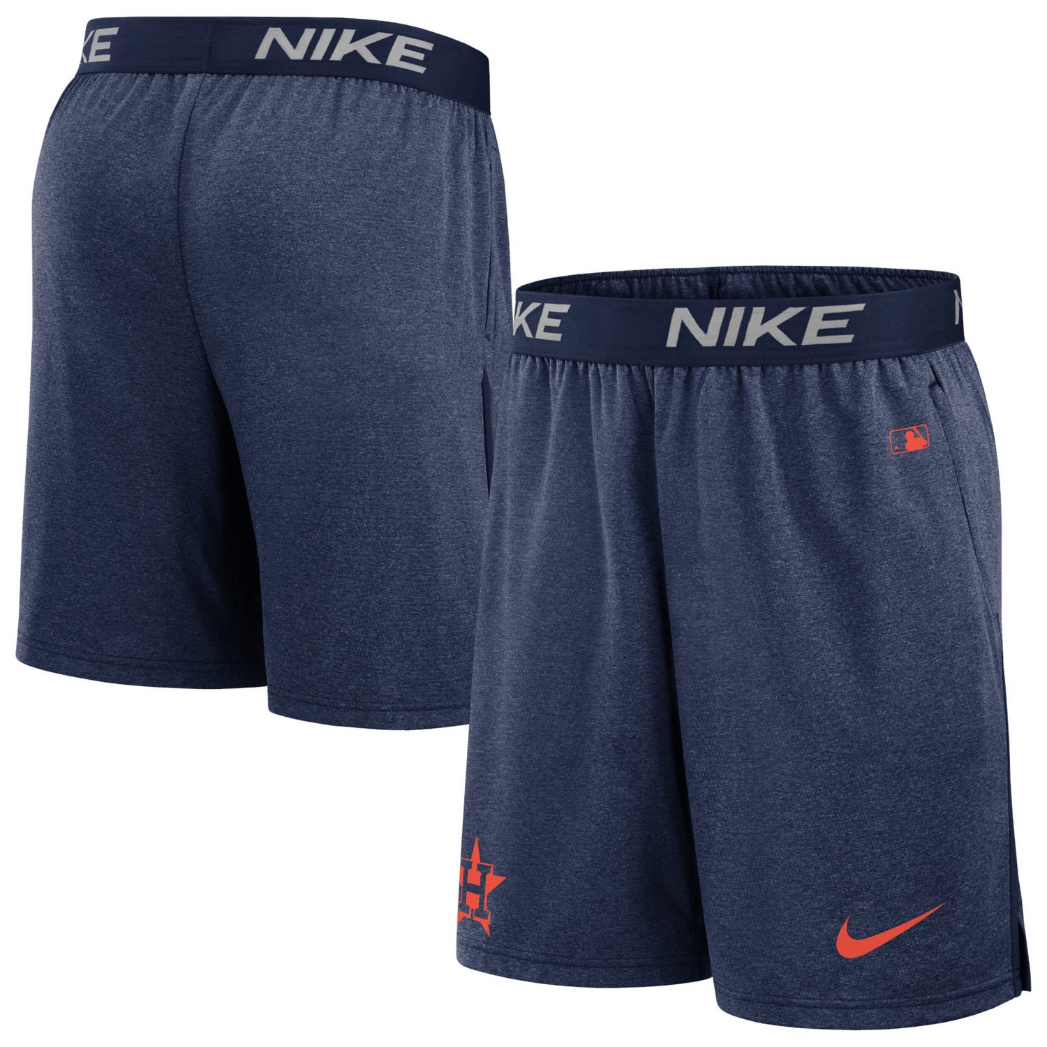 Nike Houston Astros Authentic Collection Practice Performance Shorts ...