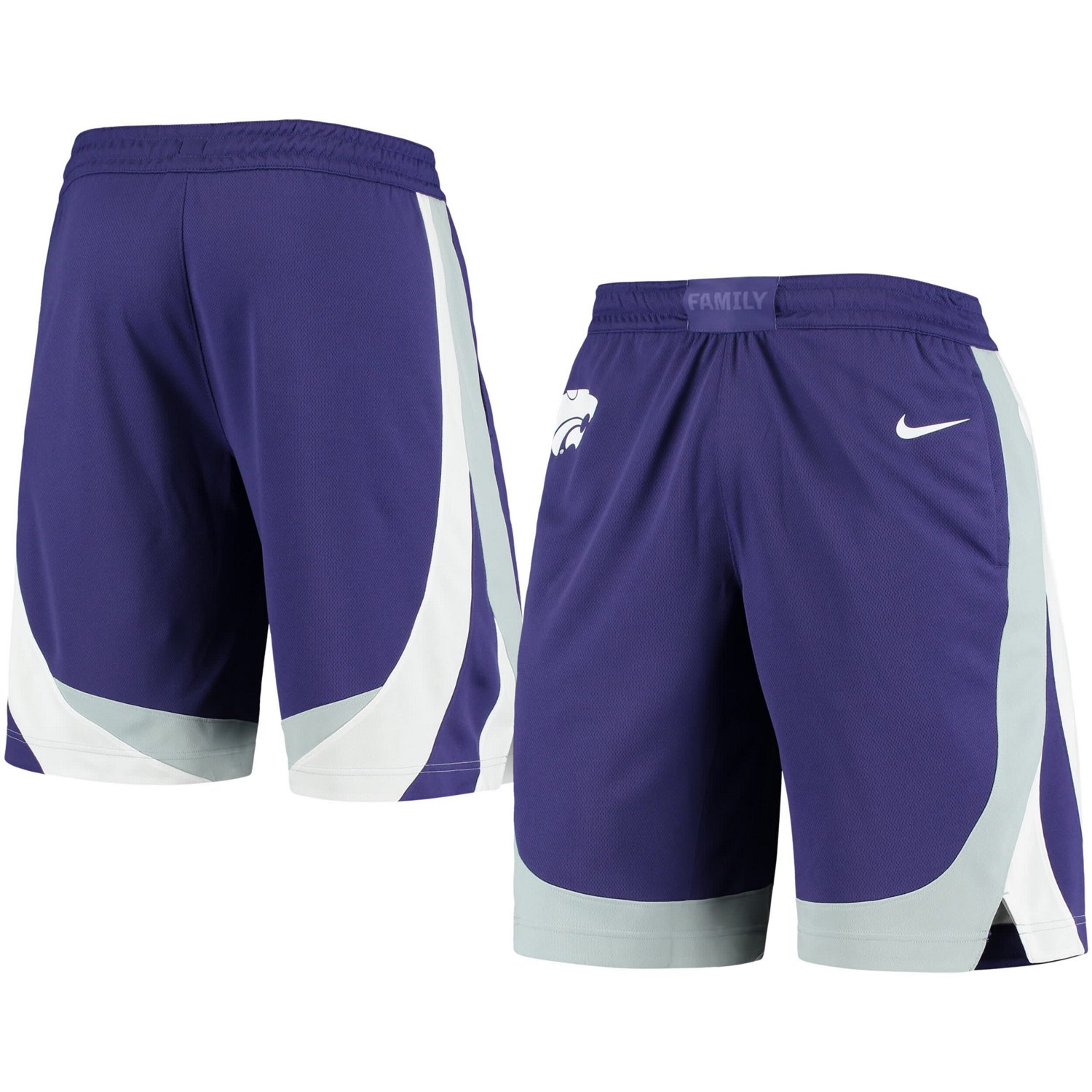 Nike Kansas State Wildcats Team Replica Basketball Shorts | Academy