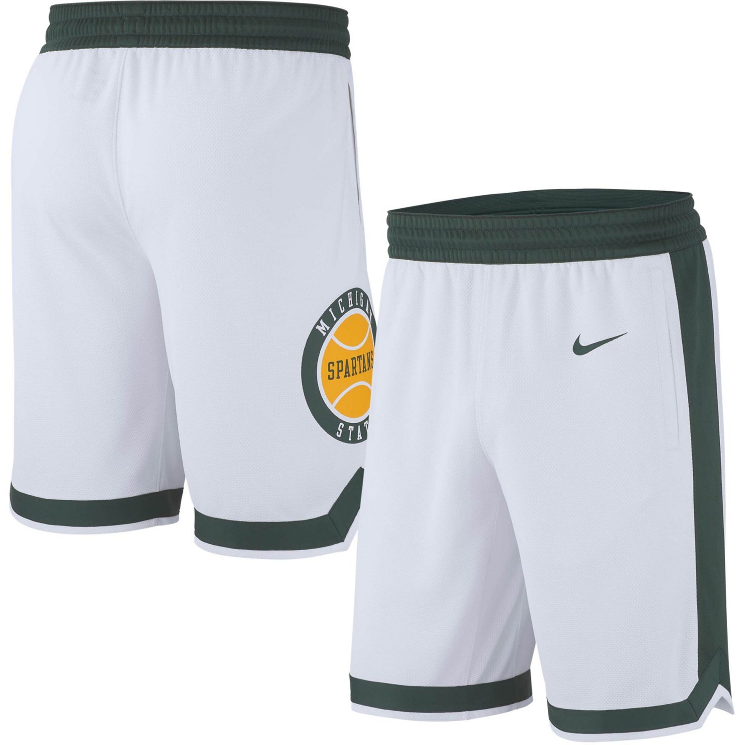 Nike Michigan State Spartans Retro Replica Basketball Shorts | Academy