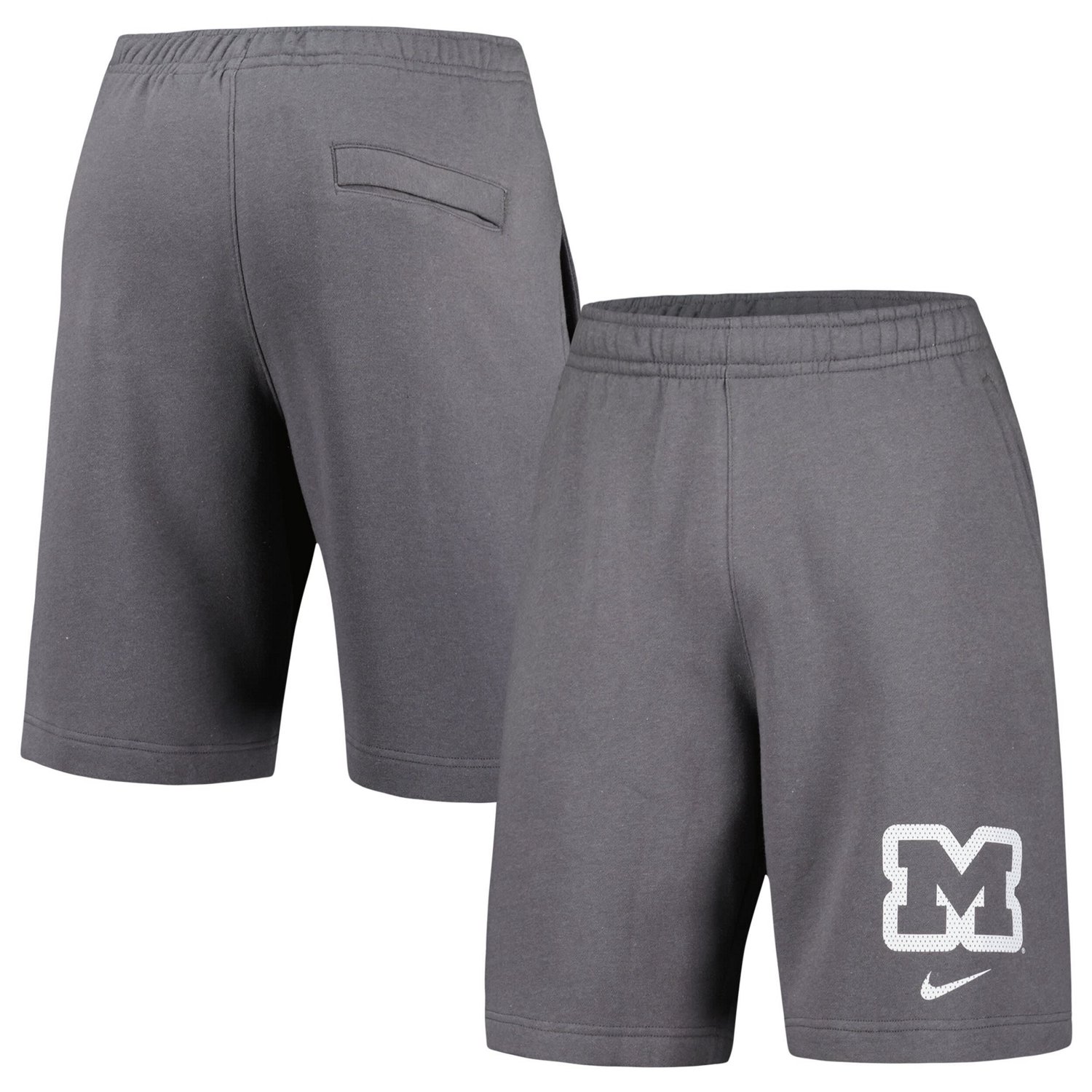 Nike Michigan Wolverines Fleece Shorts | Free Shipping at Academy