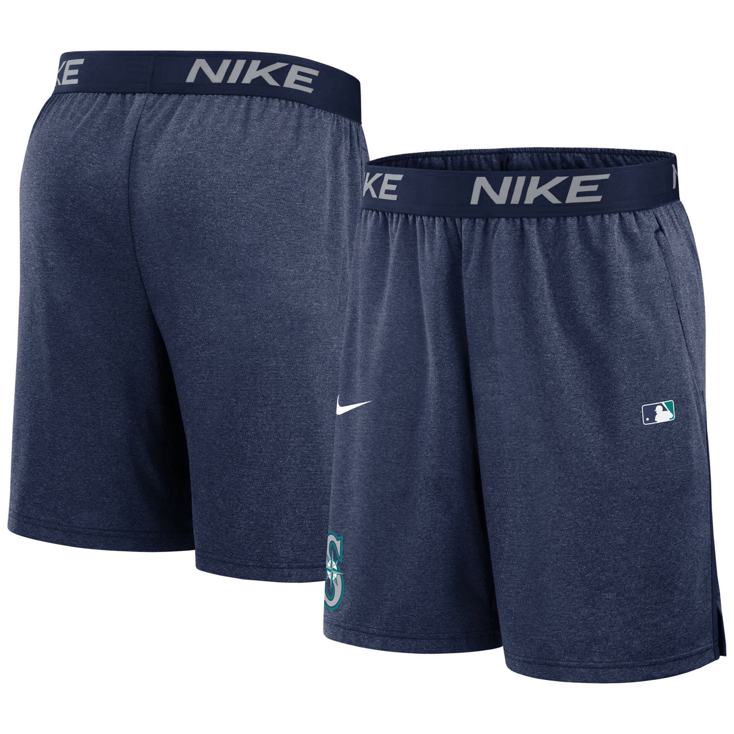 Nike Seattle Mariners Authentic Collection Performance Knit Shorts ...
